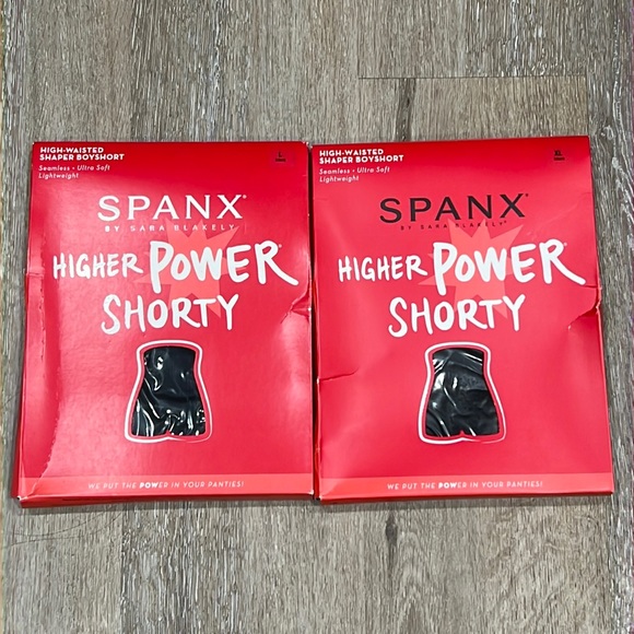 SPANX | Intimates & Sleepwear | Spanx Higher Power Shorty In Black ...